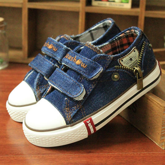 Buy Kids Canvas Denim High Tops Online With Us