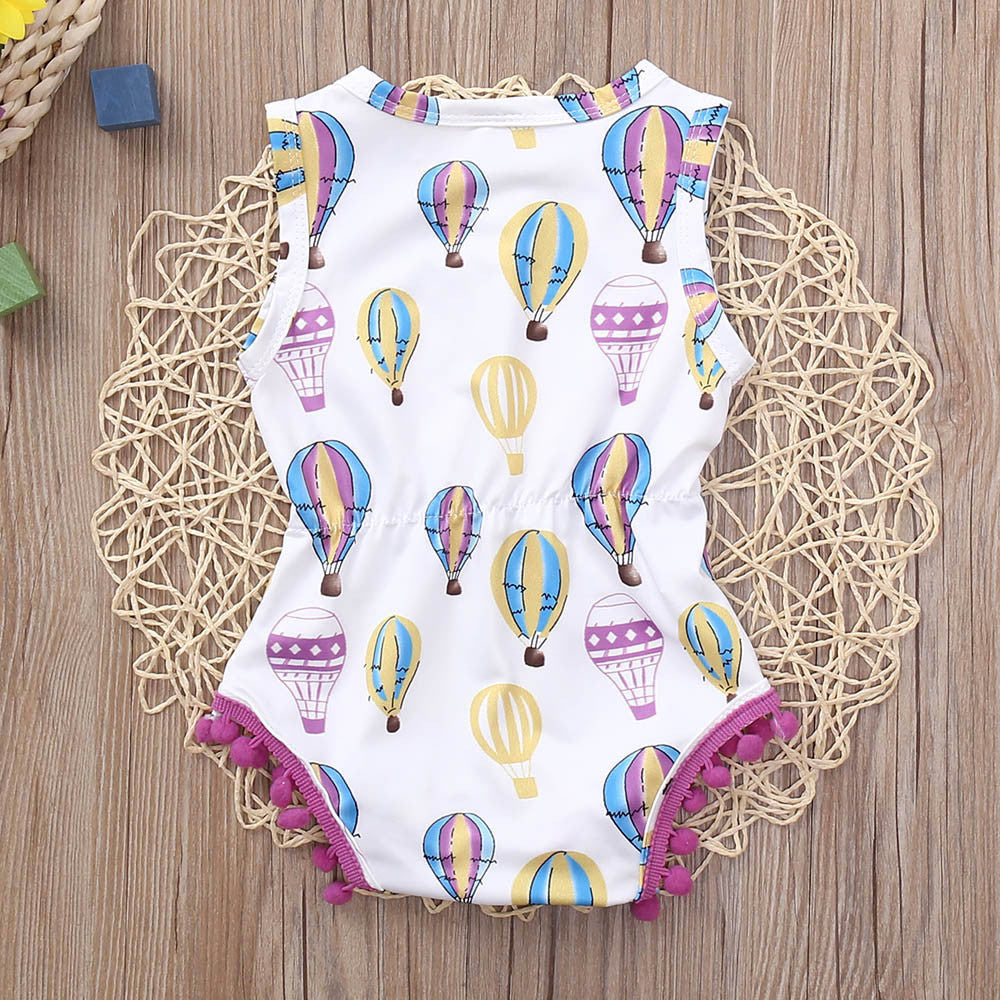 Buy Cute Baby Girls Hot Air Balloon Romper Online